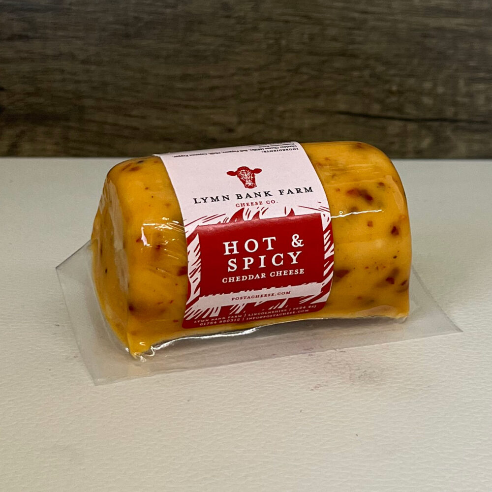 Hot n Spicy Cheddar Cheese 145g – Postacheese.com