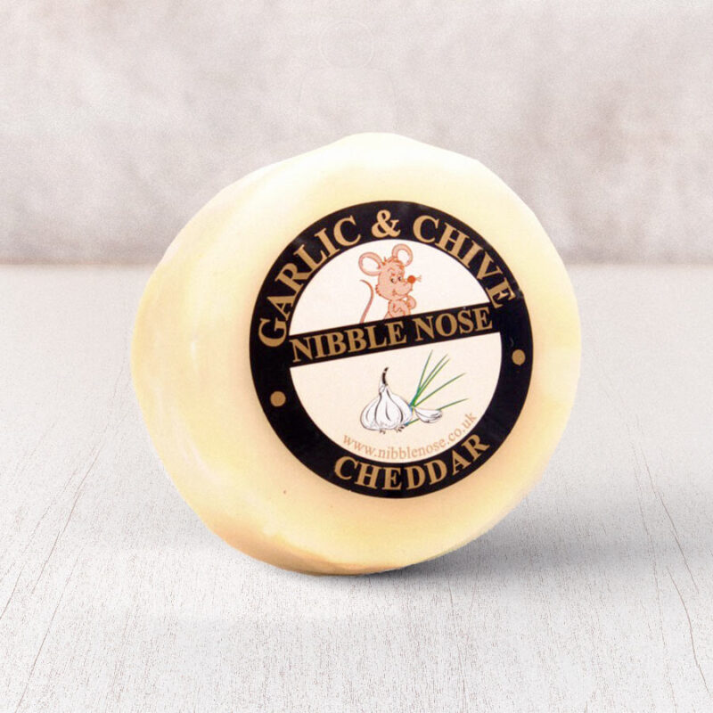 Hot and Garlic Cheddar Cheese 145g - Lymn Bank Farm