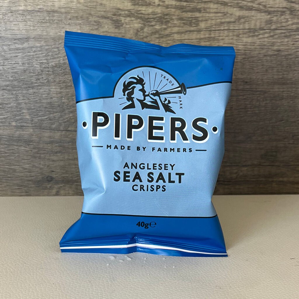 Pipers Anglesea Sea Salt Crisps 40g – Postacheese.com
